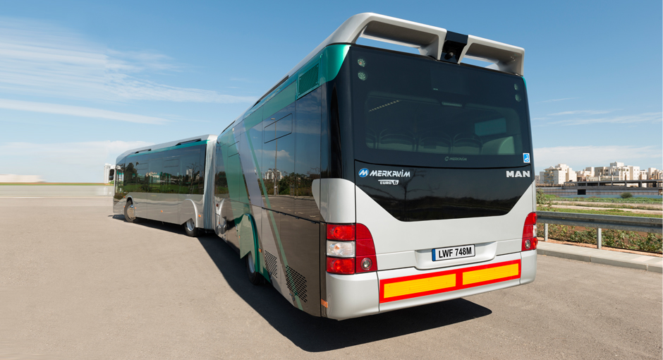 Articulated BRT Bus